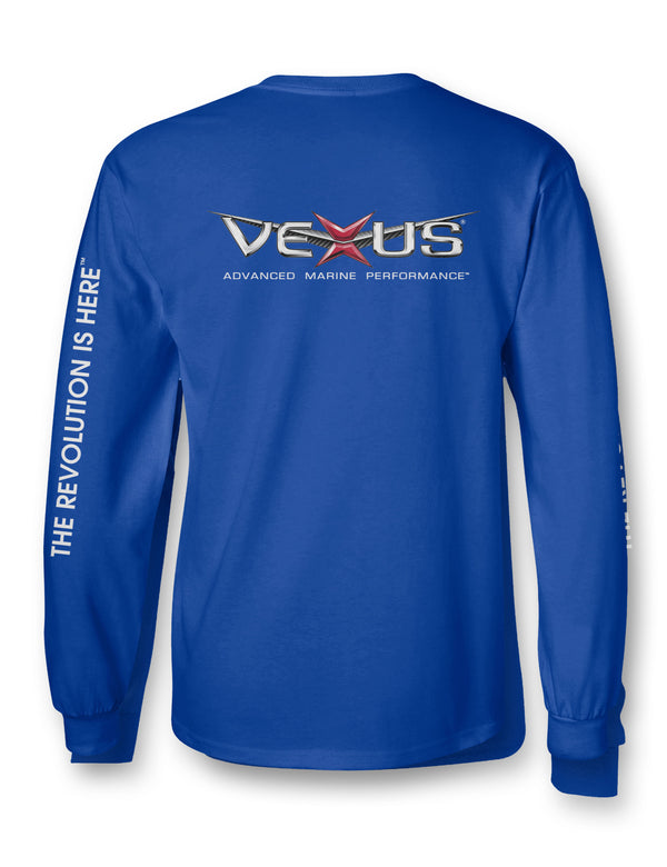 VEXUS® Royal Corporate Logo L/S Tee - VexusGear / Topwater Brands